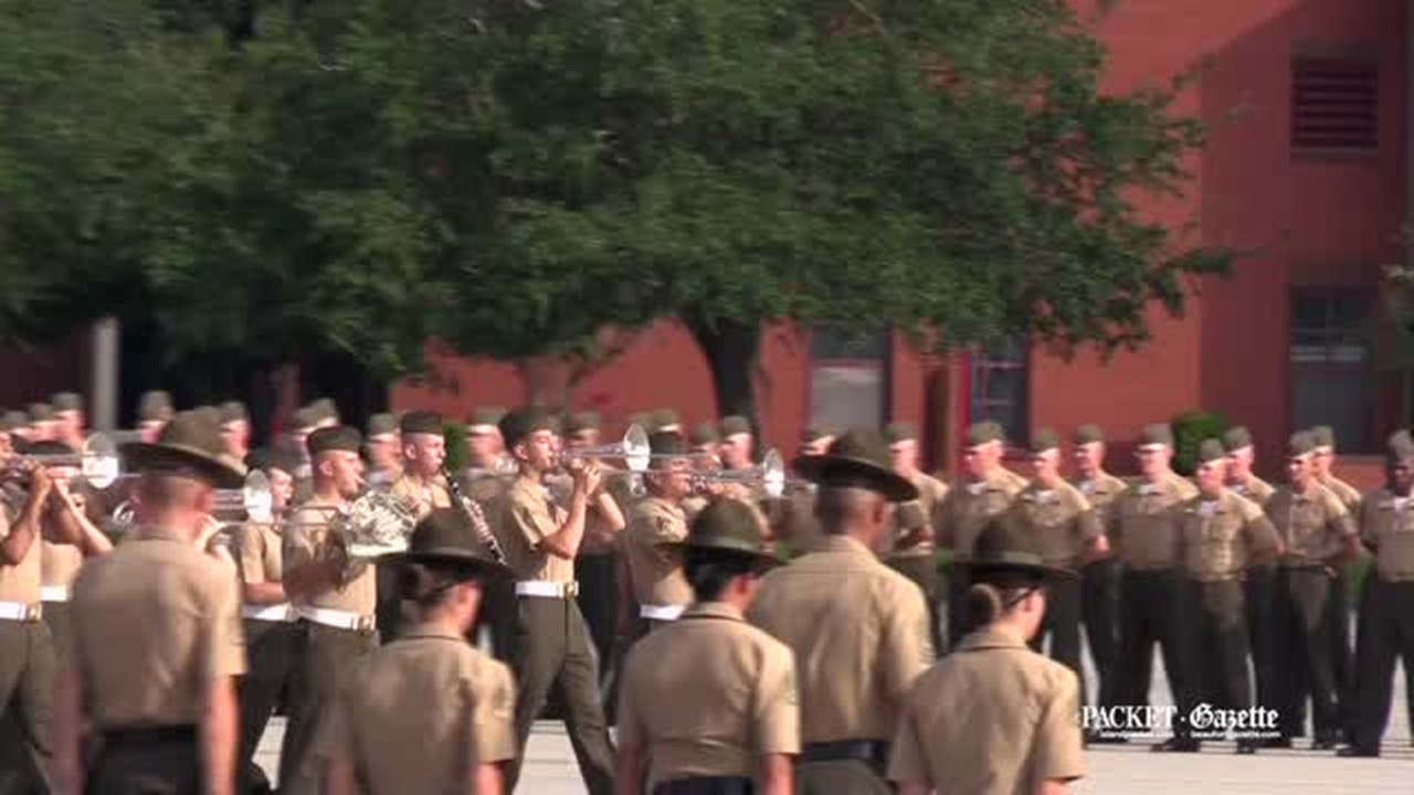 100 years a hit: The Parris Island Marine Band (Video) | Hilton Head ...