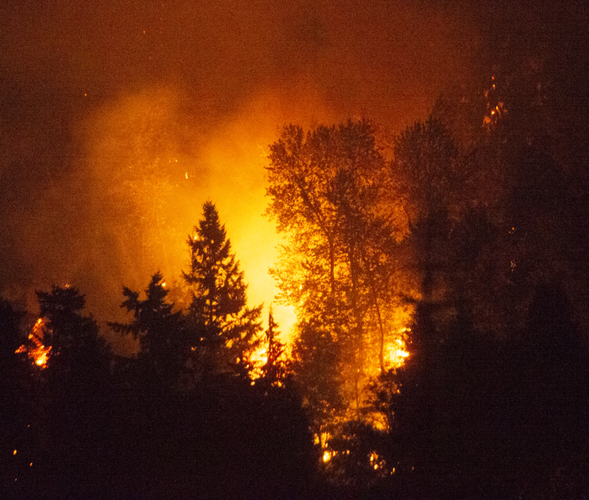 SR 410 closed through weekend through Sumner Grade Fire | Tacoma News ...
