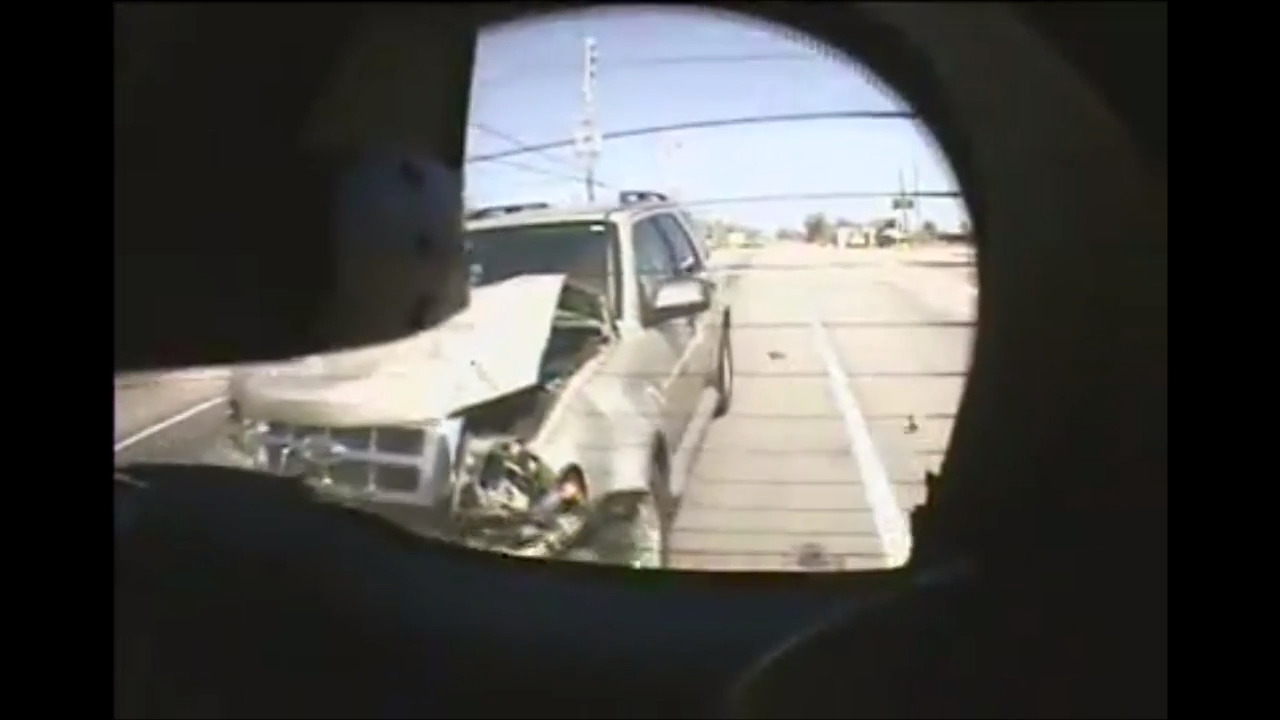 Man rear-ends Georgia cop's patrol car, video shows the jarring impact ...