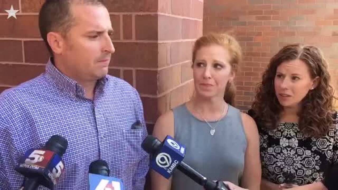 Brian Darby speaks after seeing his father's suspected murderer for the ...