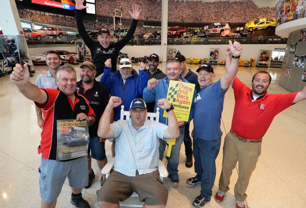 New Zealand racing fan Jarrad Scott | Charlotte Observer