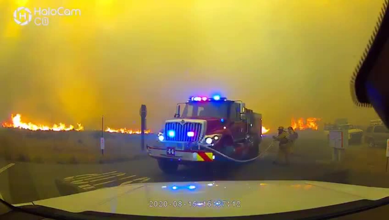 Loyalton Fire in California jumps Highway 395 | Sacramento Bee