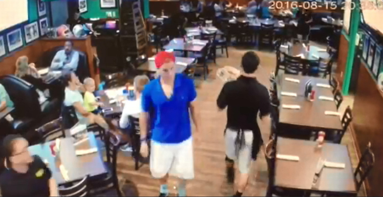 Video shows Austin Harrouff in Duffy's restaurant before brutal face ...