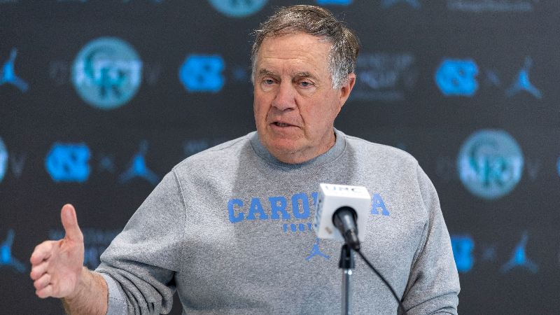 Tongue in Cheek: Bill Belichick jokingly says he will release Tar Heels ...