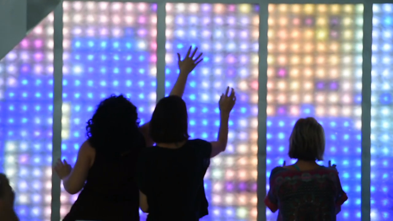 See new Living Colors LED display at SMUD's art gallery | Raleigh News ...