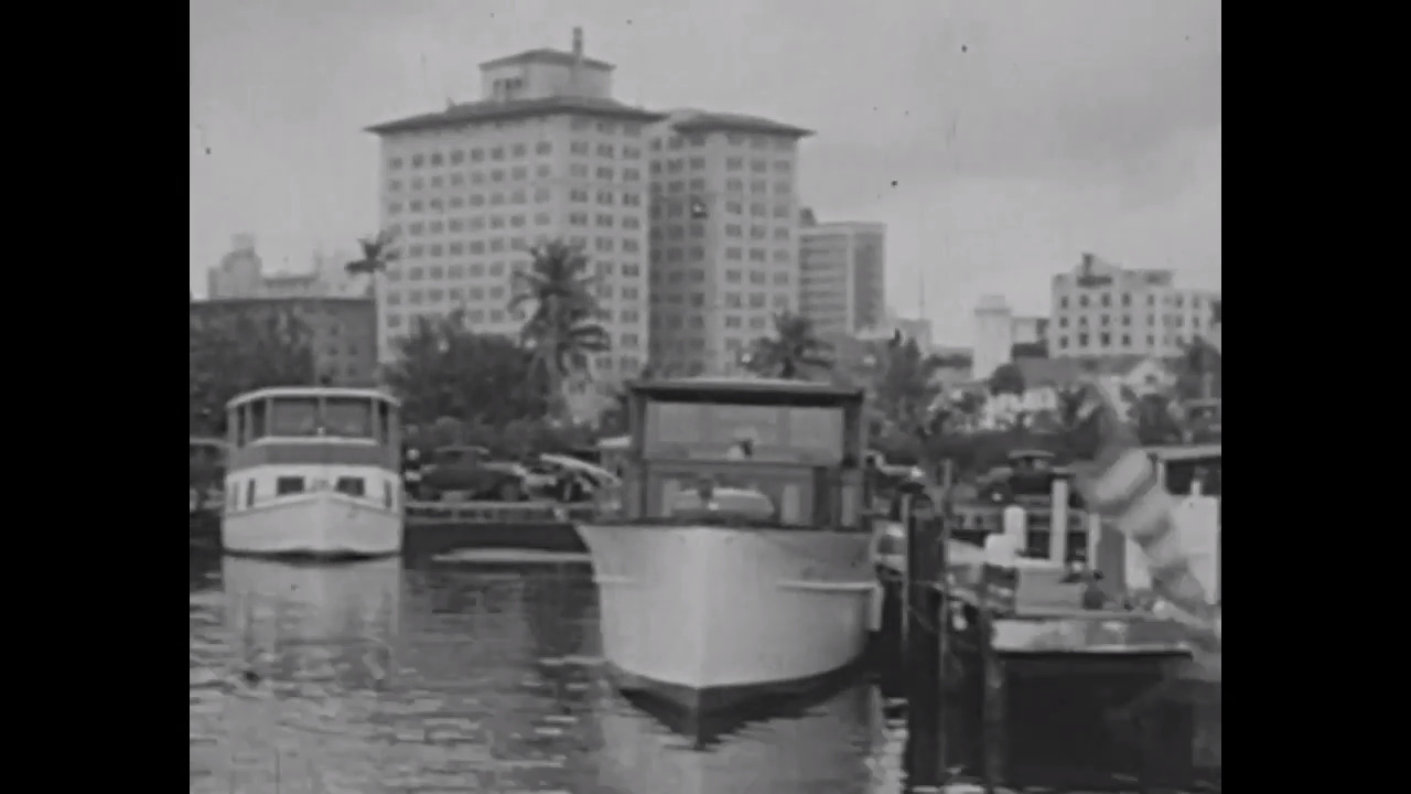 Moving images of 1926 Miami, Miami Beach and Coral Gables (Video ...