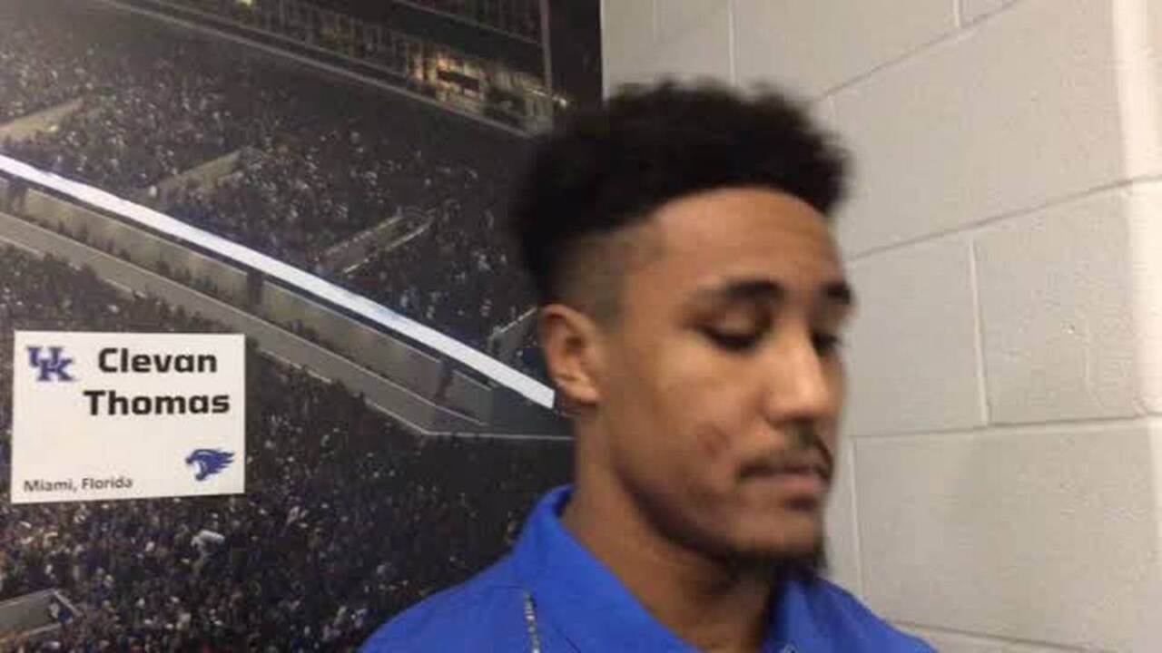 Clevan Thomas likes UK offense | Lexington Herald Leader