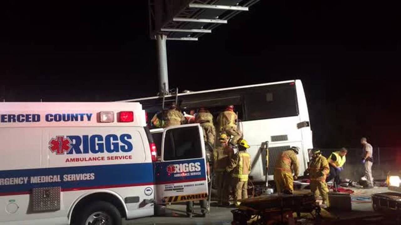 At least 5 dead in Merced County bus crash | Merced Sun-Star