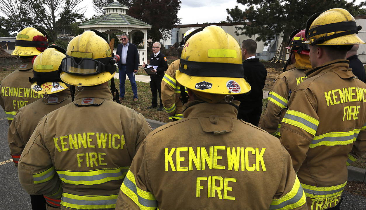 Ground breaking ceremony for new downtown Kennewick fire station | Tri ...