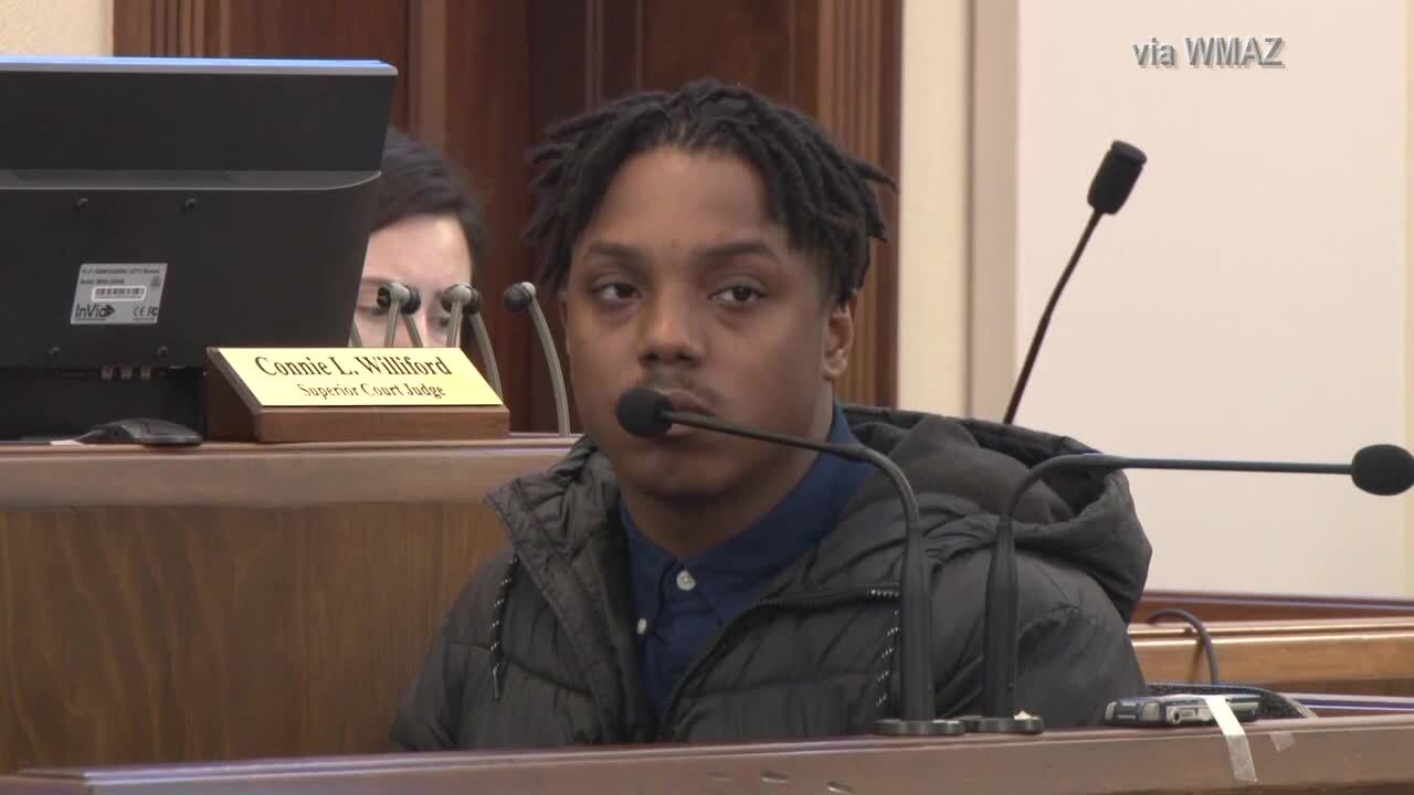 Watch as Jaivon Abron testifies in the murder trial of Demarcus Little ...
