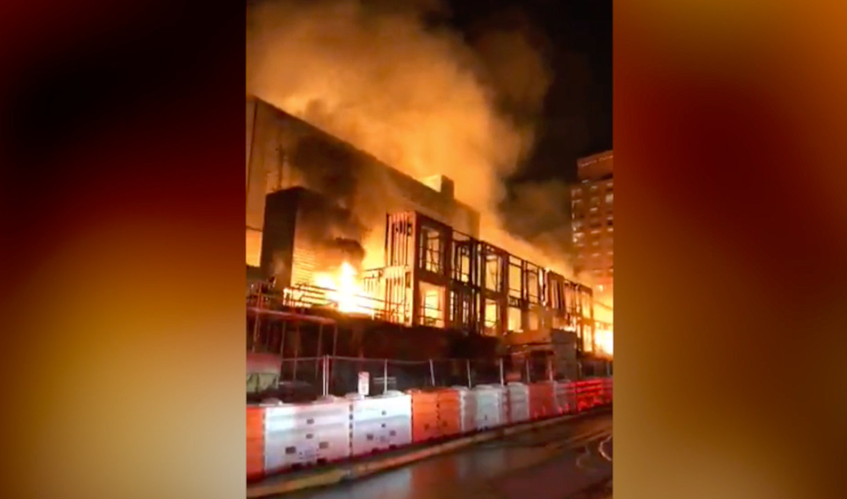 First-person video of massive downtown fire | Raleigh News & Observer