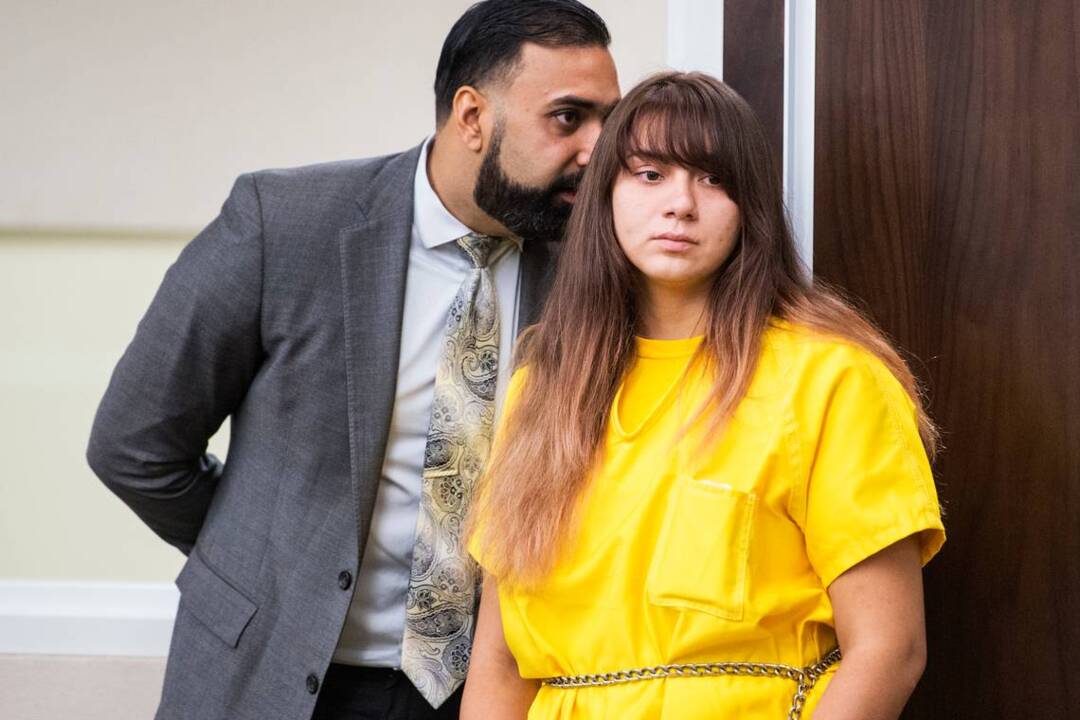 Watch as Obdulia Sanchez makes appearance with lawyer at Los Banos ...