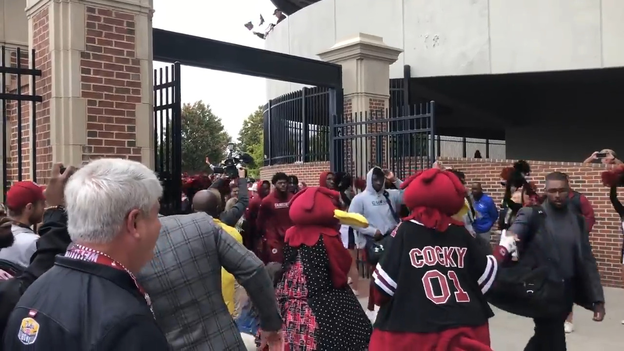 Video of USC football Gamecock walk before Missouri game | The State