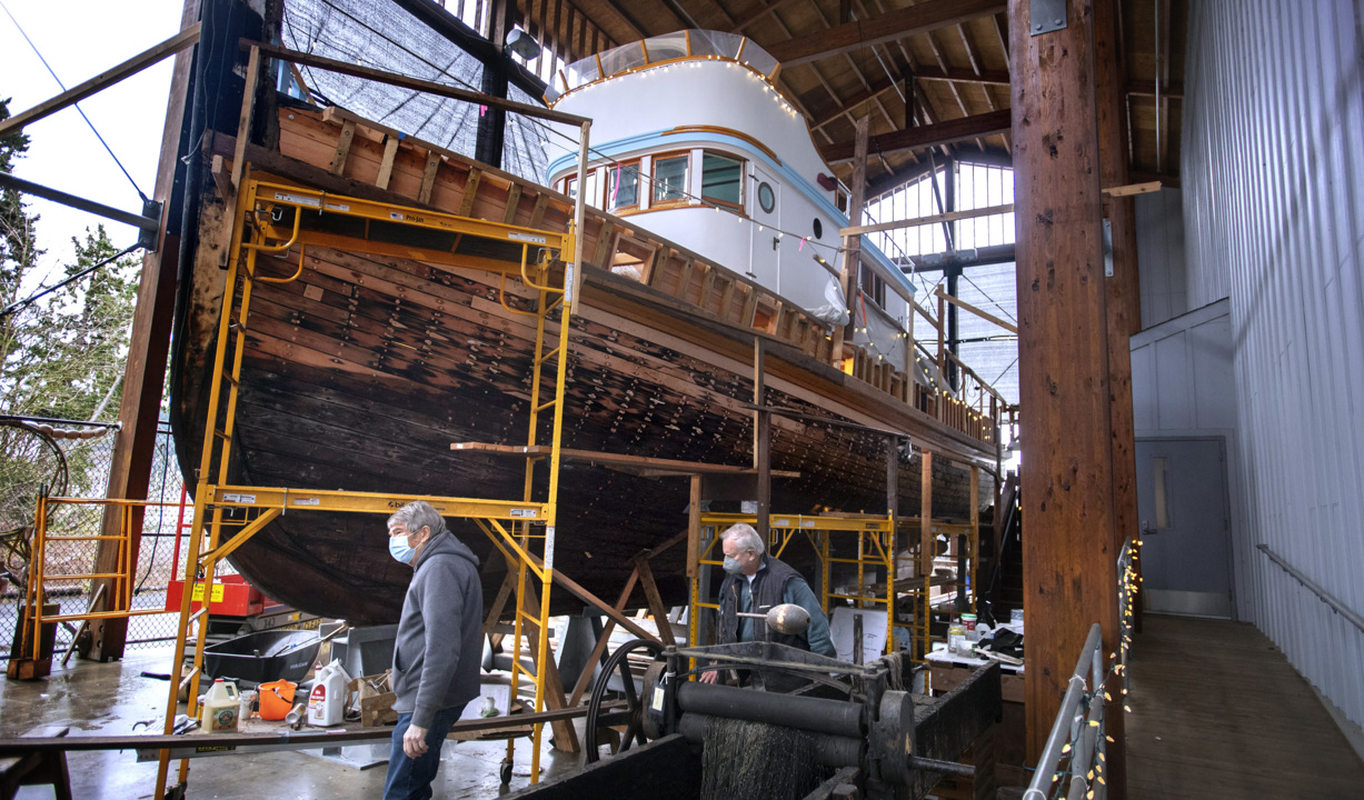 The 65-foot Shenandoah fishing vessel - the last Skansie Ship Building ...
