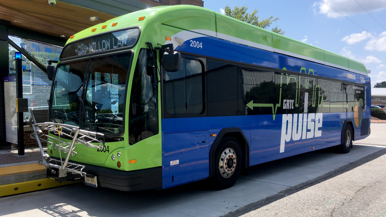 Triangle visits Richmond, VA, to ride Pulse bus rapid transit system ...
