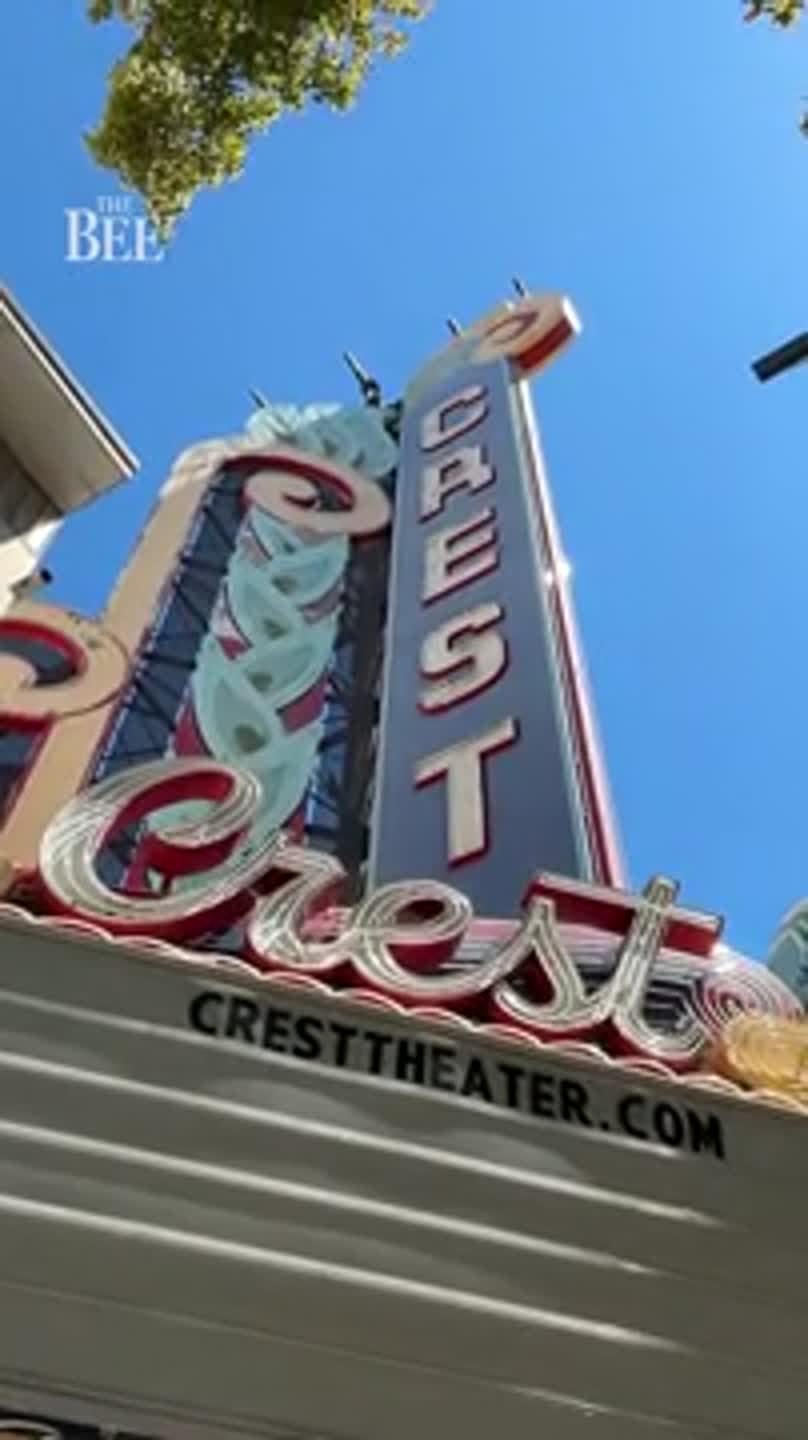 VIDEO: Historical Sacramento Crest Theatre making comeback | Sacramento Bee
