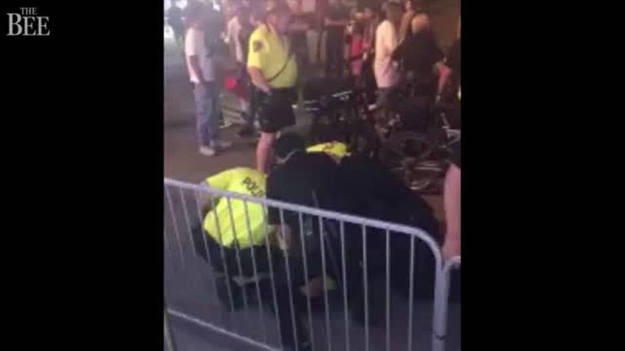 Watch Cal Expo police arrest Shanita Minor | Sacramento Bee