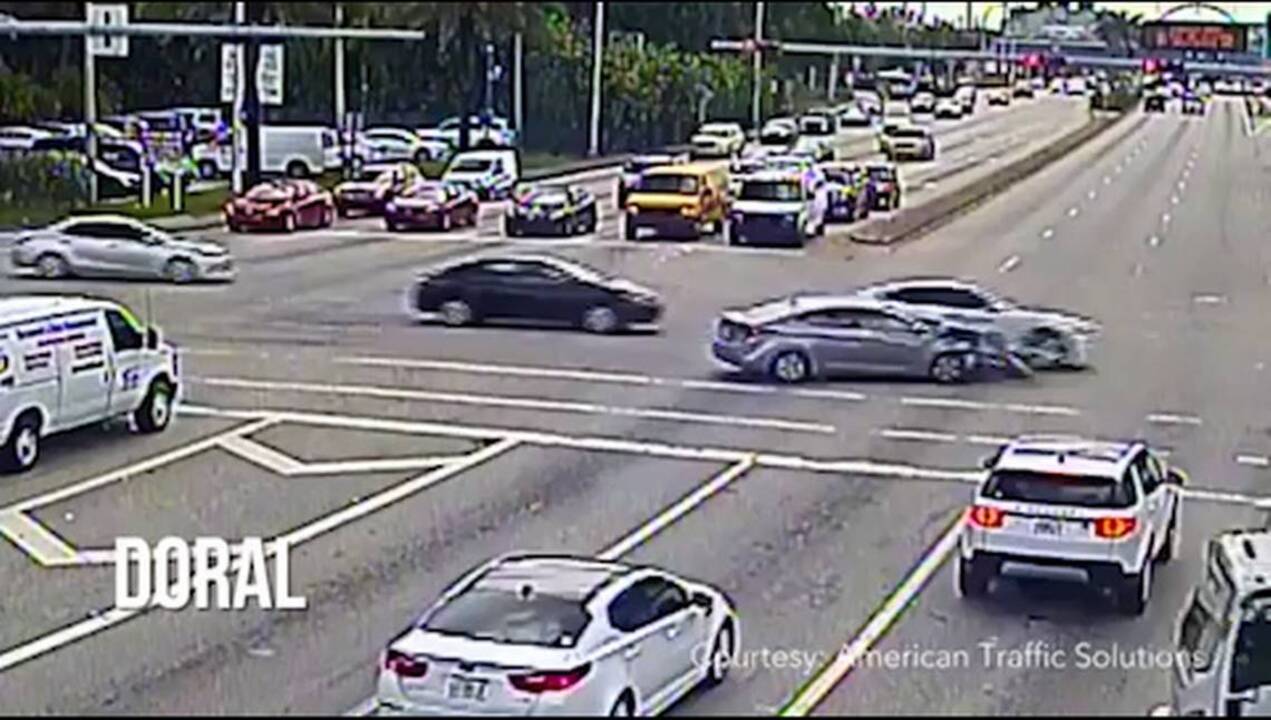 Red light cameras decreased number of crashes in Miami Beach | Miami Herald