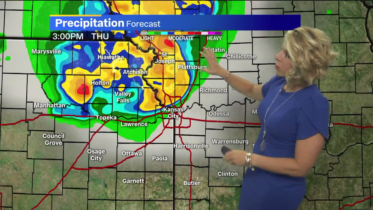 KC weather: Rounds of showers, thunderstorms to end week | Kansas City Star