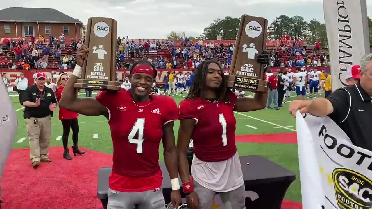 Newberry College football celebrates 2022 SAC title | The State