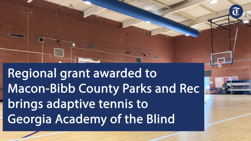 Macon adaptive tennis program brings ‘blind tennis’ to Middle GA ...