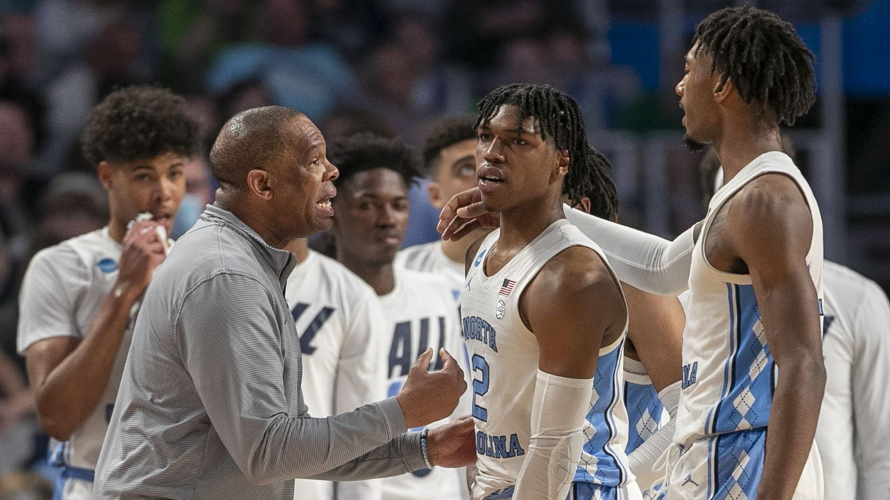 UNC basketball coach Hubert Davis on the signficance of facing Duke in ...