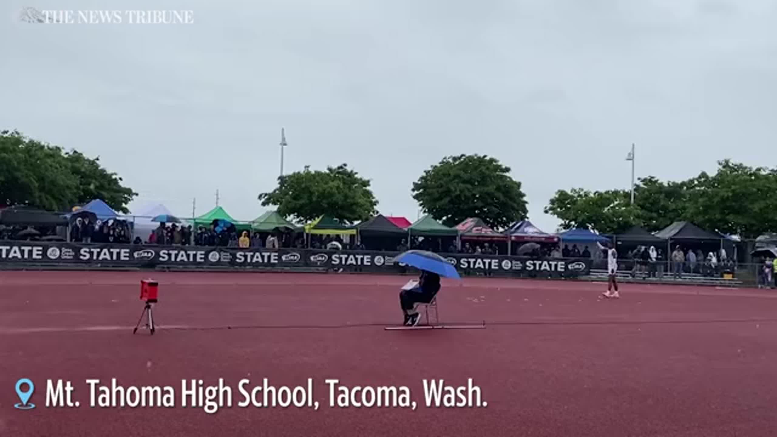 Federal Way’s Geron White soars to 4A boys high jump title | Tacoma ...