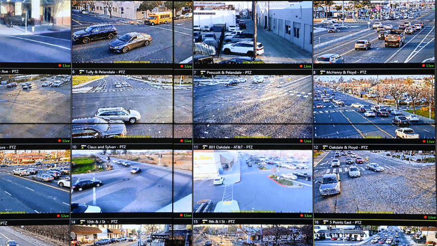 Real-time crime center captures live video around Modesto (Video ...