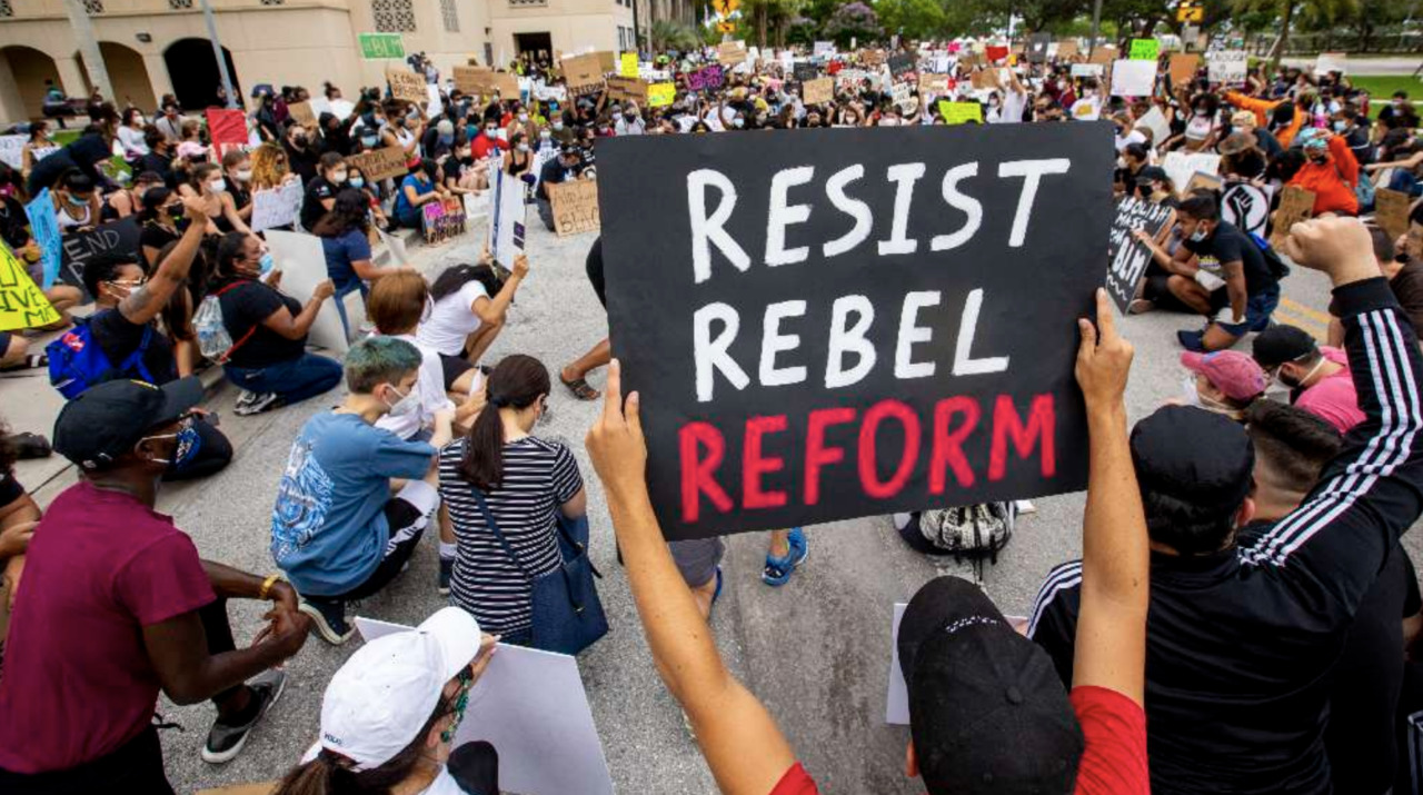 Protest at Florida International University to demand justice for ...