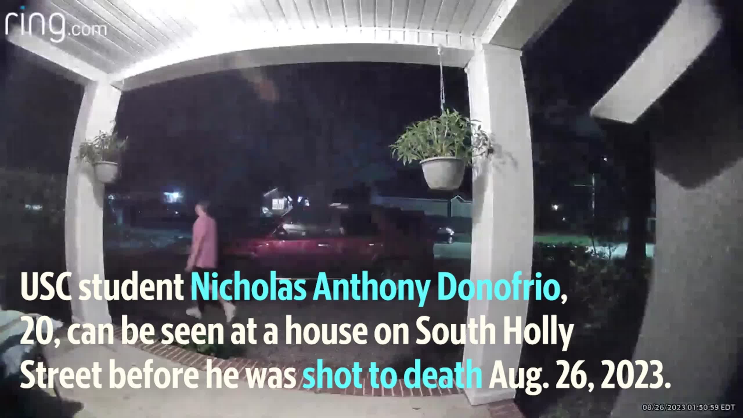911 call of USC student Nicholas Donofrio shooting released (Video ...