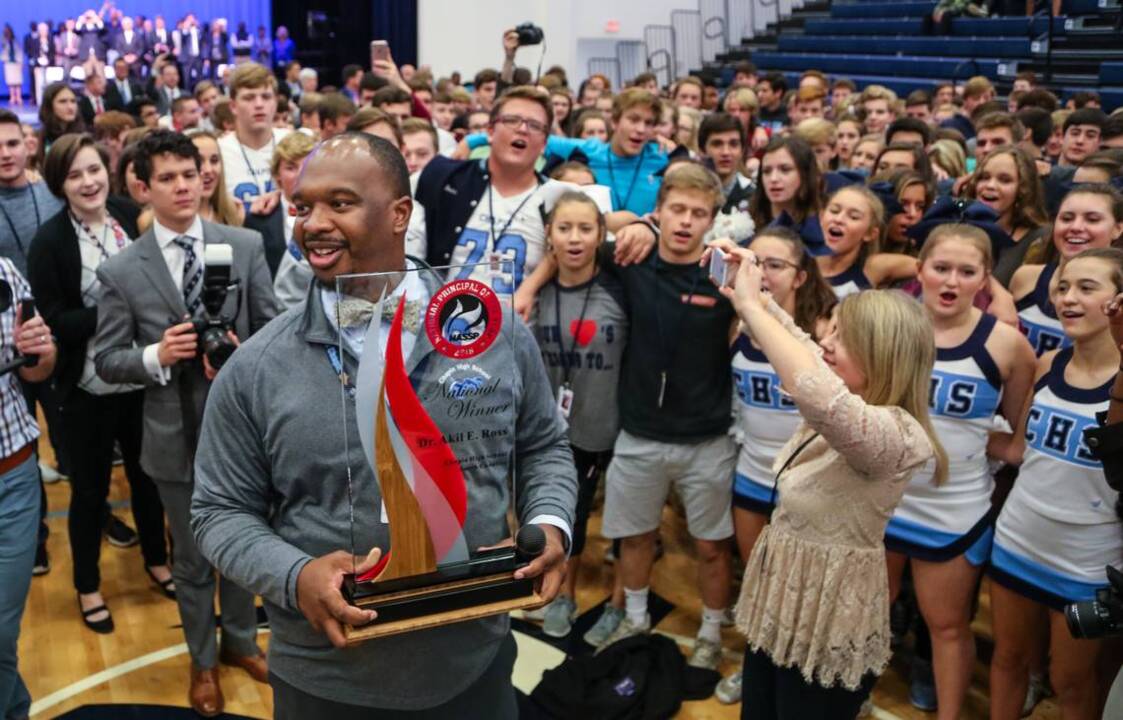 Chapin principal Akil Ross wins National Principal of the Year award ...