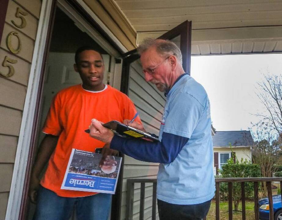VIDEO: Bernie Sanders Canvasser Mic'd Up in South Carolina | The State