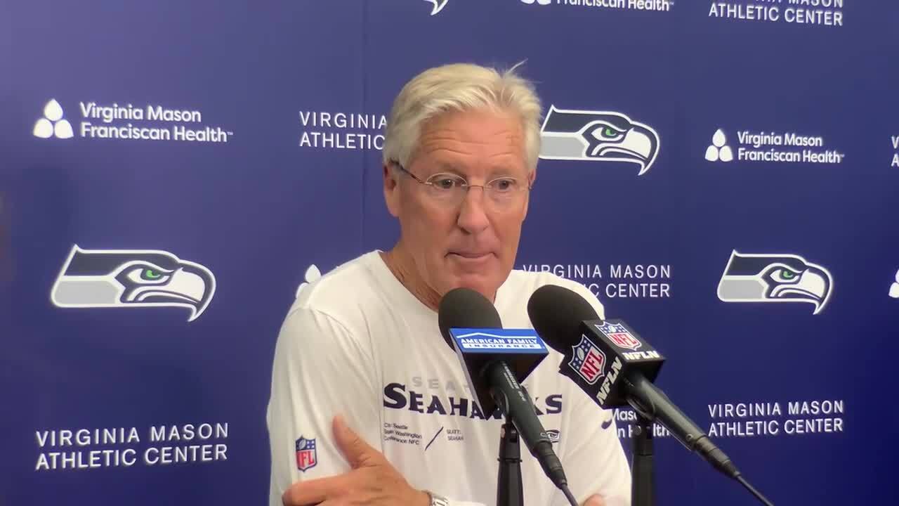 Pete Carroll: Drew Lock COVID-19 changed Seahawks QB plan | Tacoma News ...