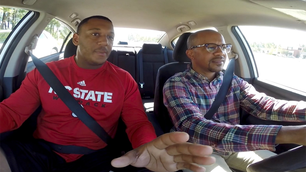 Savion Jackson, NC State football commit on Riding with Recruits ...