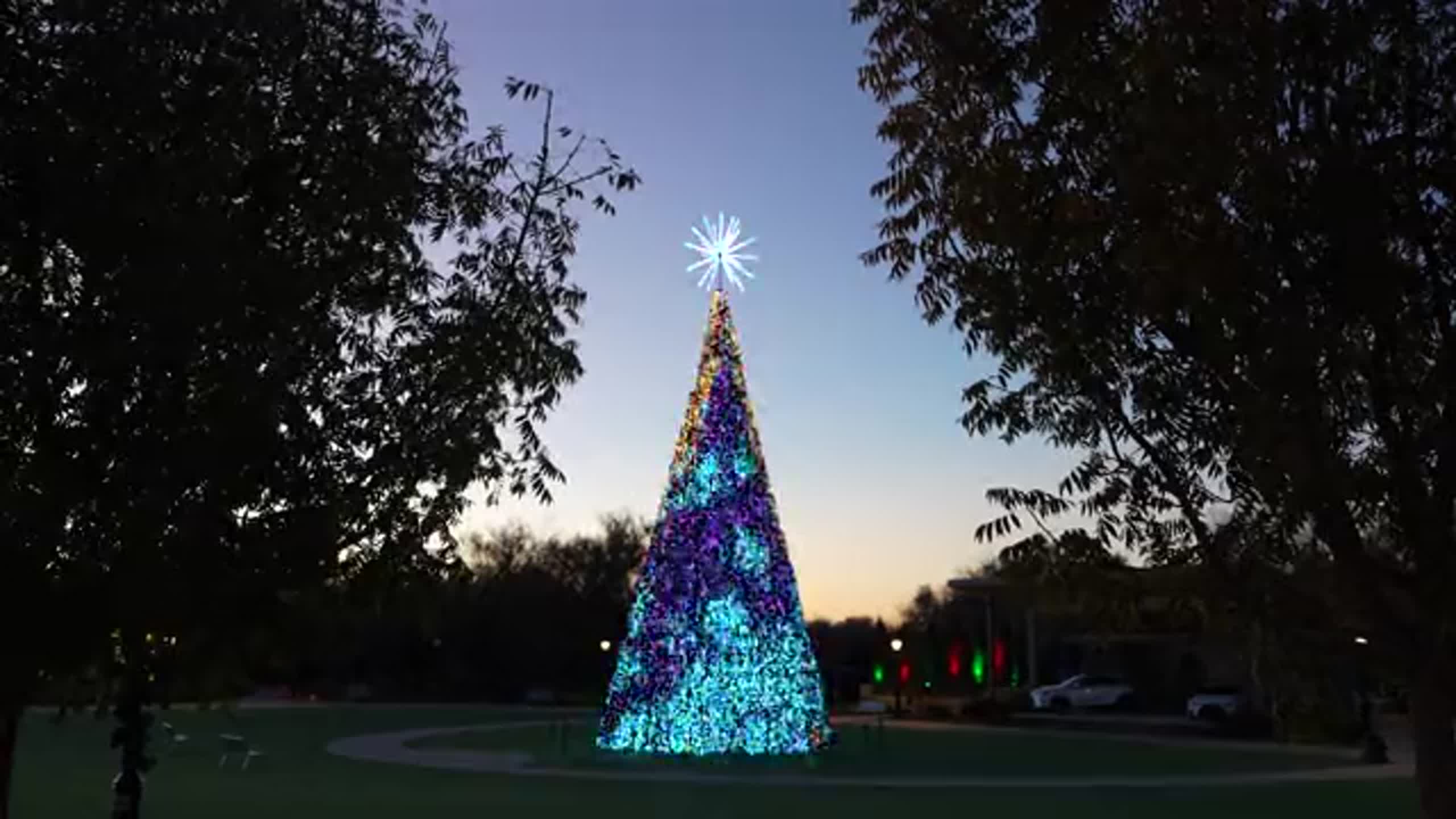 Lights display at Botanica Wichita | Wichita Eagle