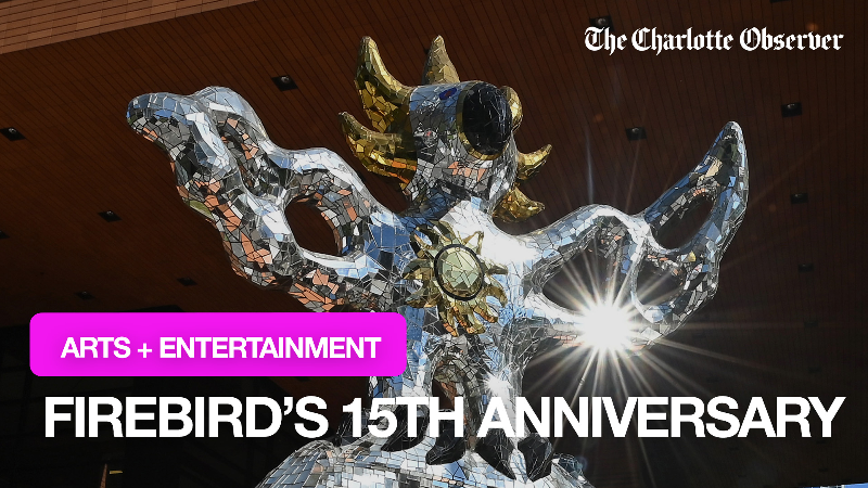 15 years of "Firebird" sculpture in Charlotte's art scene | Charlotte ...