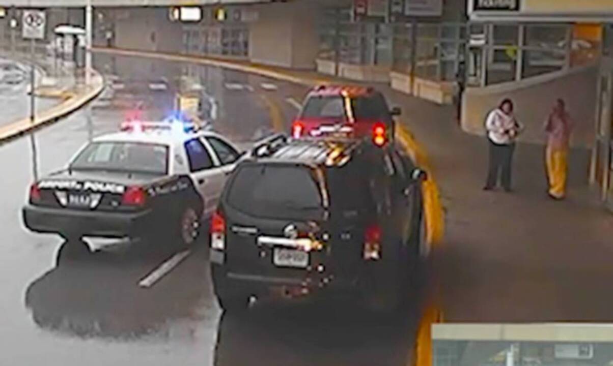 KCI security video shows exchange between Michael McGill and Officer ...