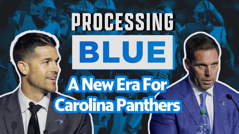 Carolina Panthers introduce head coach Dave Canales, GM Dan Morgan ...