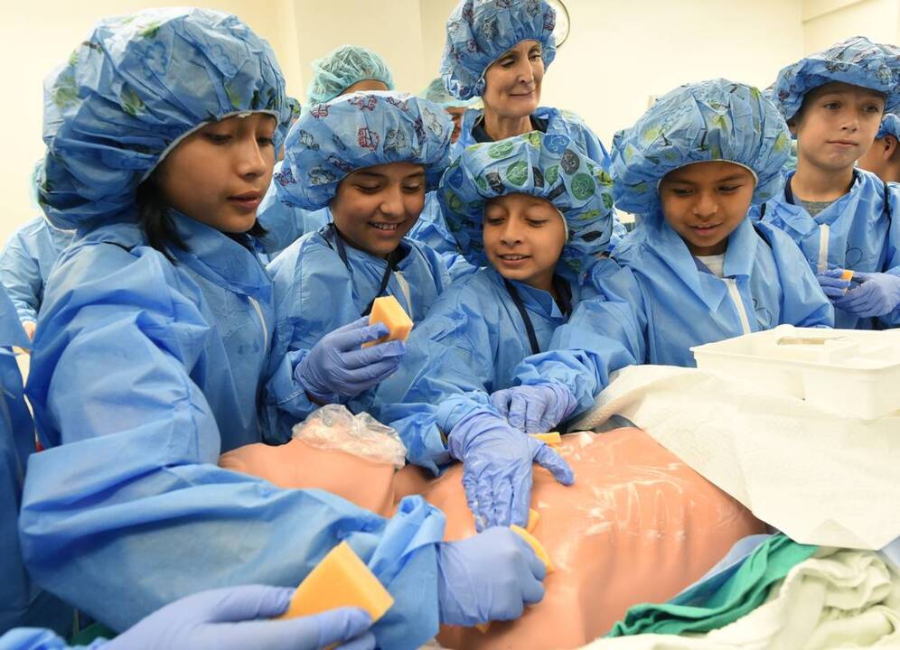Birney Elementary fifth graders go hands-on at Community Regional ...