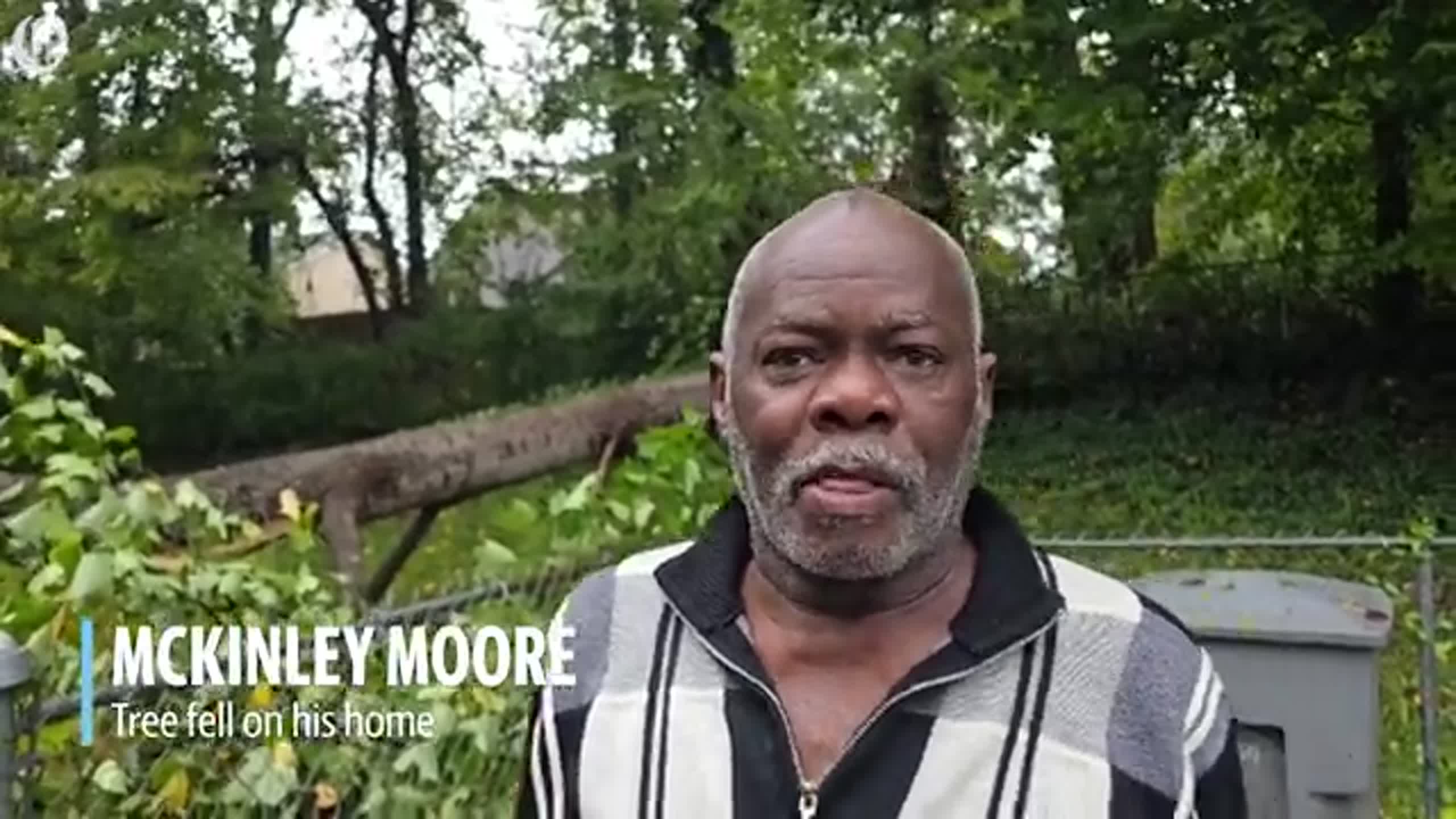 McKinley Moore talks about tree on his home | Charlotte Observer