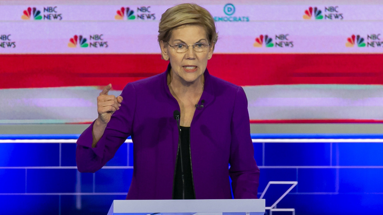 Elizabeth Warren gives strong performance in first Democratic debate in ...