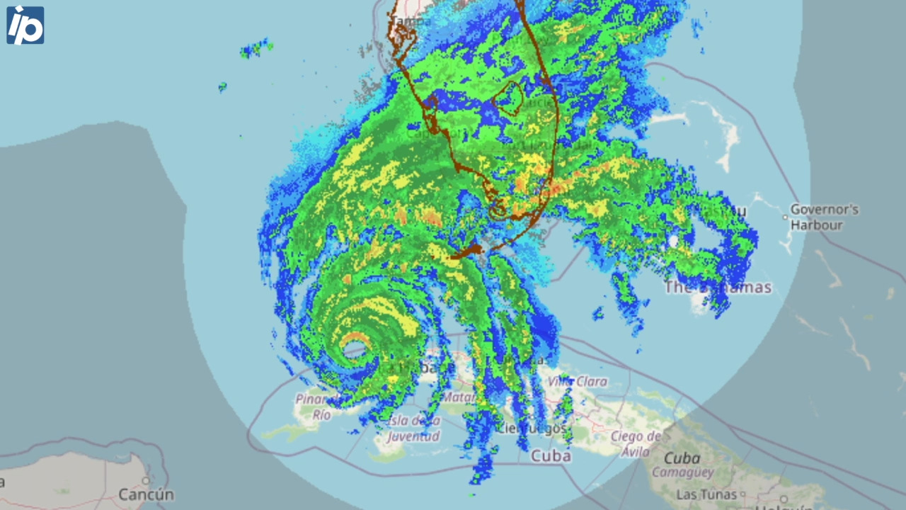 Video of Hurricane Ian’s shift east | Raleigh News & Observer