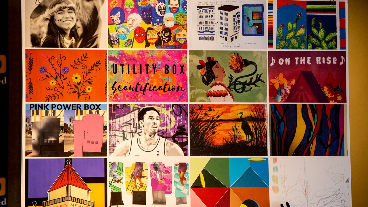 Artists selected for Merced CA downtown utility box project | Merced ...