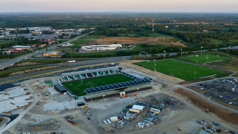 Drone video: See Lexington Sporting Club's new stadium | Lexington ...
