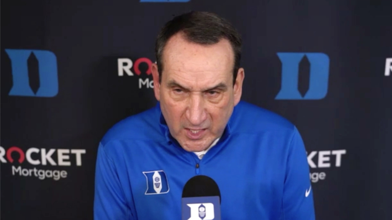 Angry Duke Coach Mike Krzyzewski talks about mob storming Capitol ...