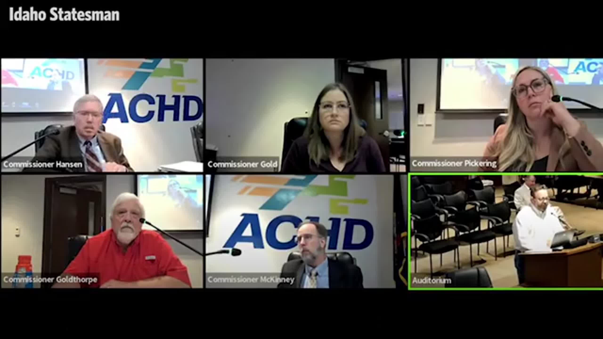 Ada County Commissioner Ryan Davidson opposes Boise plan to install red ...