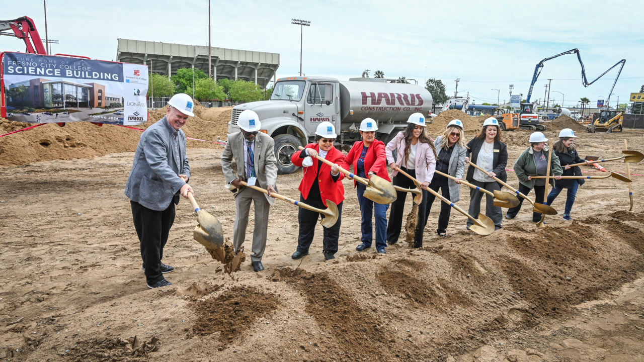 Groundbreaking for new science building at Fresno City College | Fresno Bee