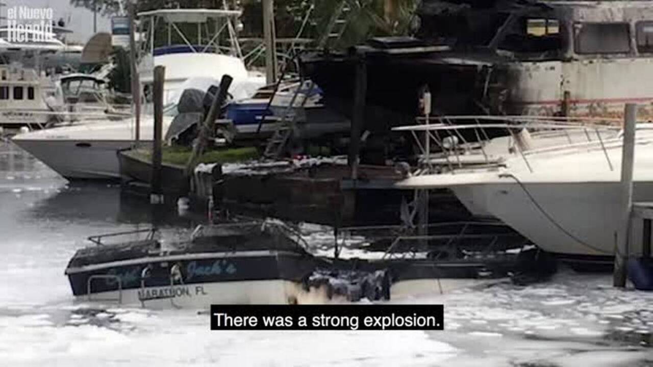 Witness recounts boat explosion on Miami River | Miami Herald