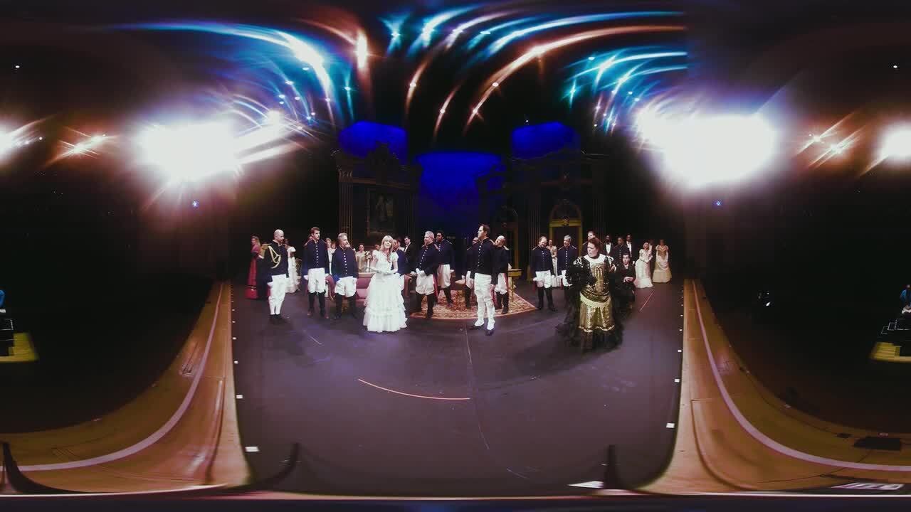 Open this video and take your place on the Opera Carolina stage ...
