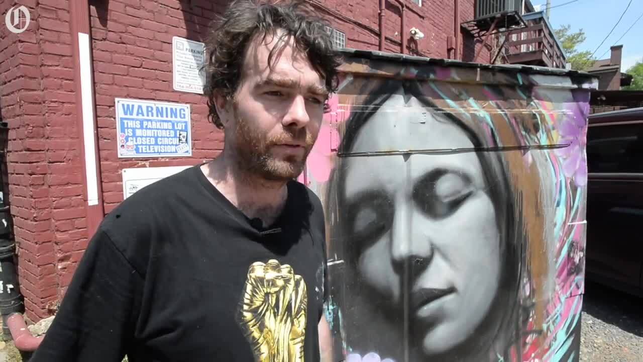 Mural on NoDa Dumpster: An eyesore or a painting that adds to ...